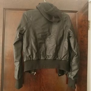 Hem & Thread | Jackets & Coats | Hem And Thread Vegan Leather Jacket ...